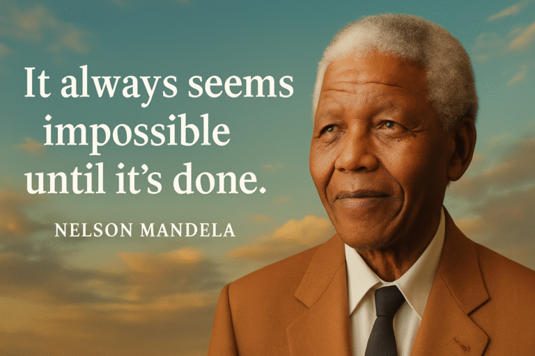 51 Timeless Nelson Mandela Quotes To Ignite Courage, Hope & Change - A ...