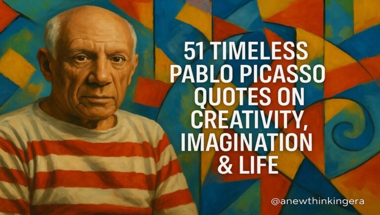 Top 51 Pablo Picasso Quotes On Creativity, Imagination & Success
